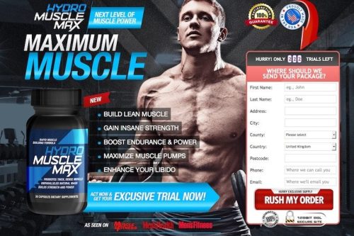Hydro Muscle Max trial offer review - Is this offer a scam? — MO ...